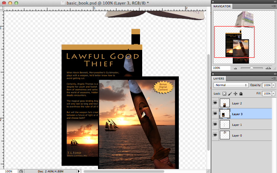How to Make a Book Graphic from your Book Cover
